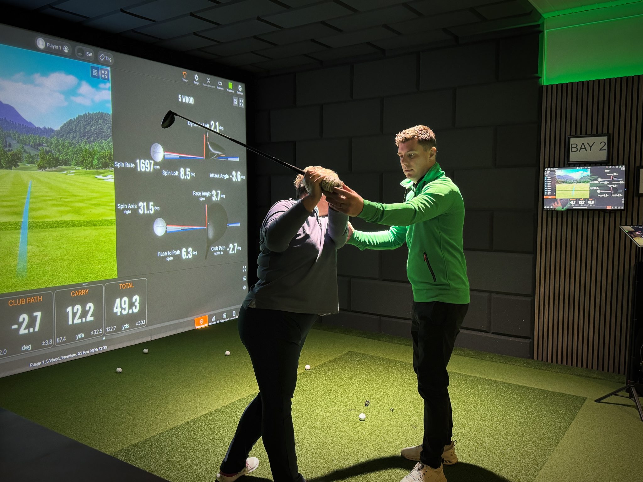 TrackMan Golf Simulator Telford | Indoor Golf Driving Range Telford